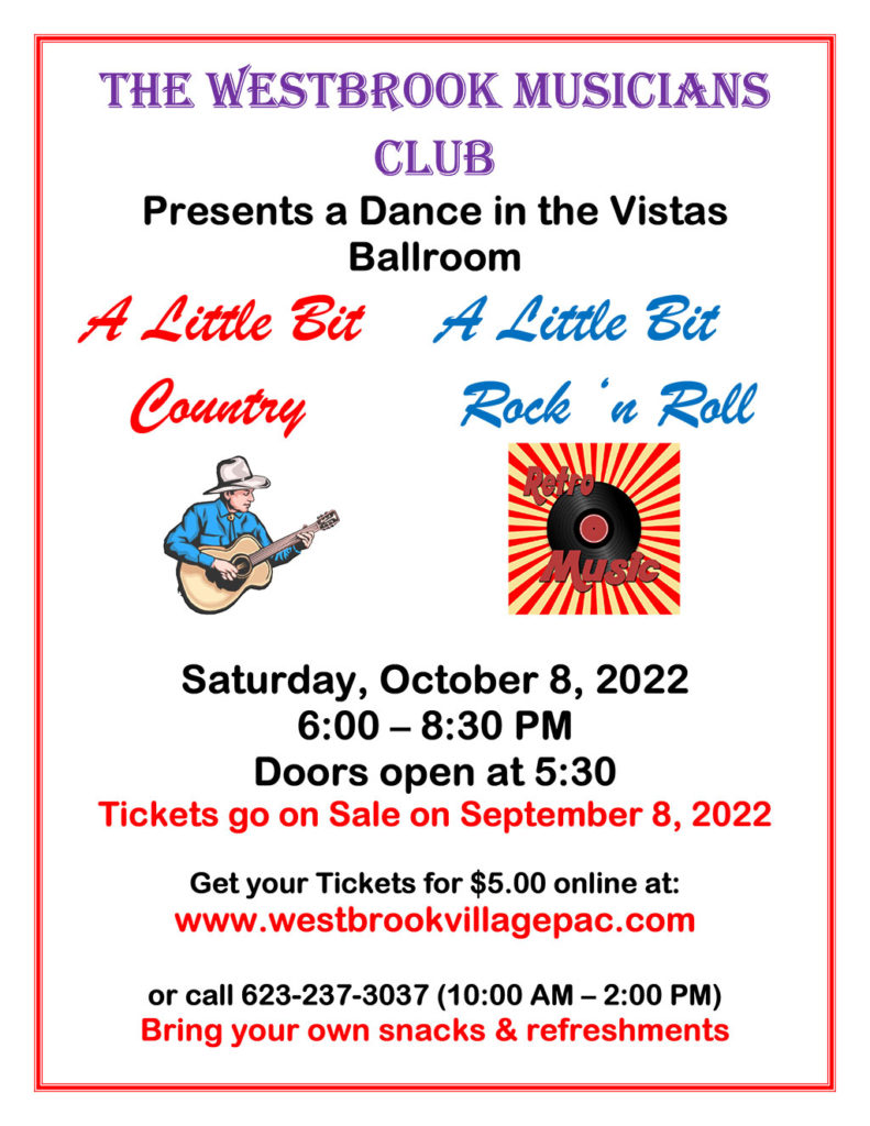 The Westbrook Musicians Club Dance - Westbrook Village Association