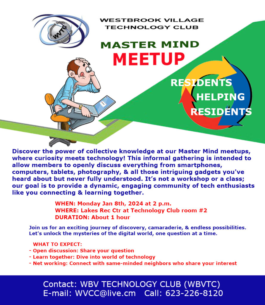 Mastermind Meetup - Westbrook Village Association